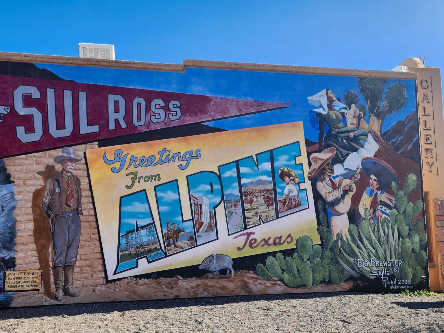 Greetings Murals from all over Texas