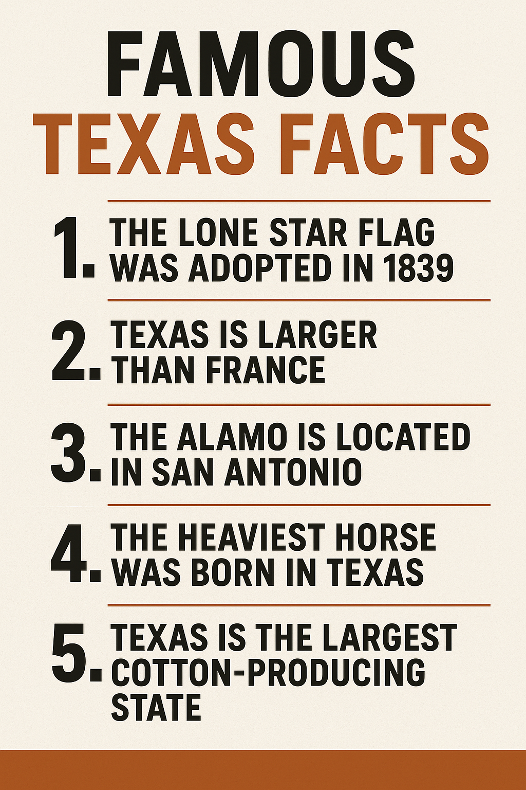 70+ Interesting and Fun Facts about Texas